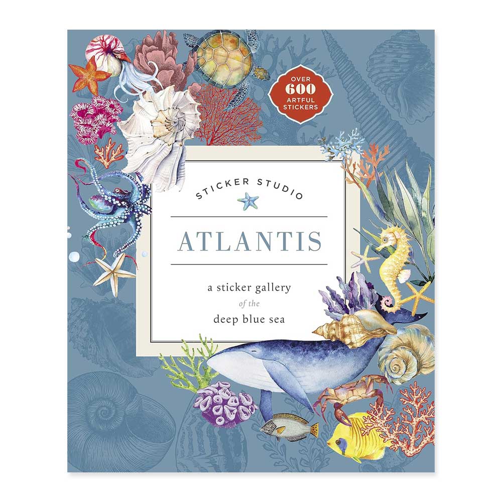 Sticker Studio: Atlantis: A Sticker Gallery of the Deep Blue Sea ...